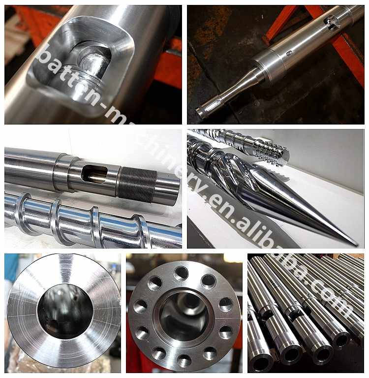 Jsw Bimetallic Screw Barrel For Injection Molding Plastic Machine, High ...