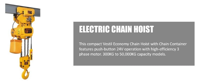Koio Electric Chian Hoist กับรถเข็น คุณภาพสูง Koio Electric Chian Hoist ...