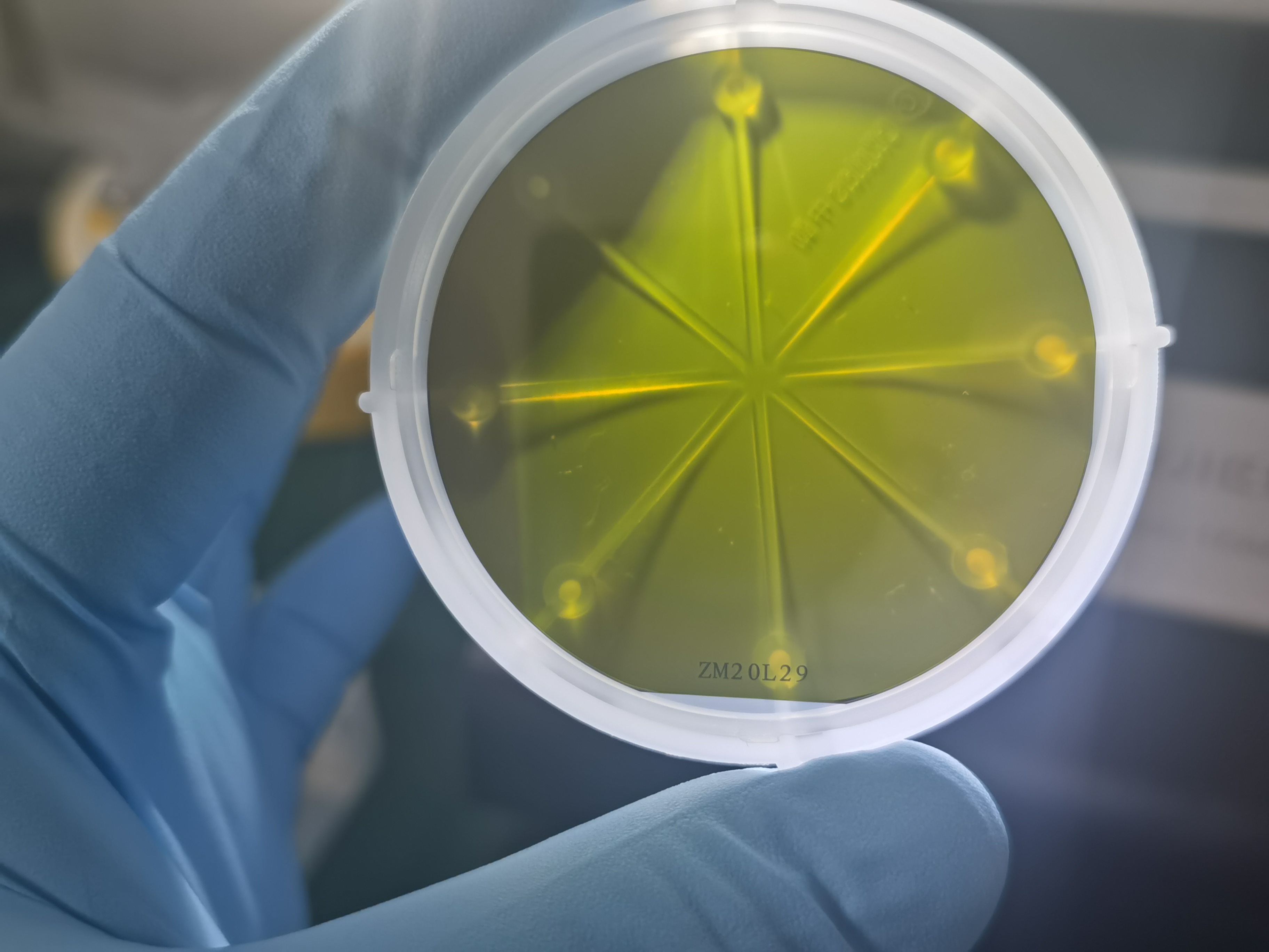 Single Crystal Silicon Wafer Si Substrate N/p Optional Silicon Carbide ...