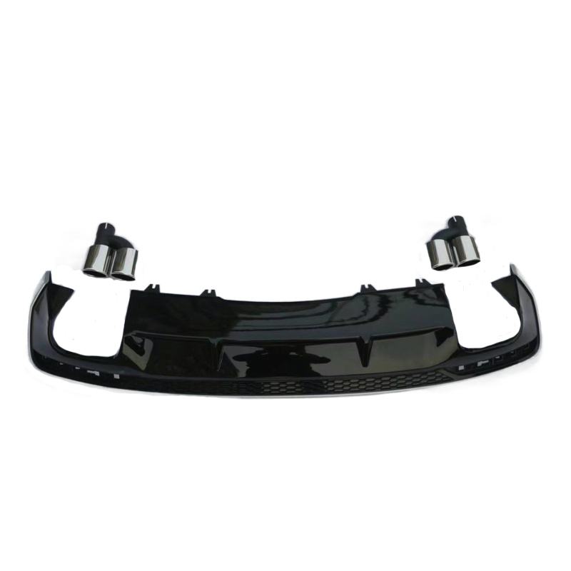 2020-2021 Audi S4 Rear Diffuser With Tailpipe For A4 Sports Version ...
