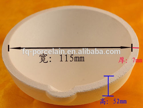 For Gold Smelting Ceramic Clay Bonded Fused Silica Basin,dish,crucible ...