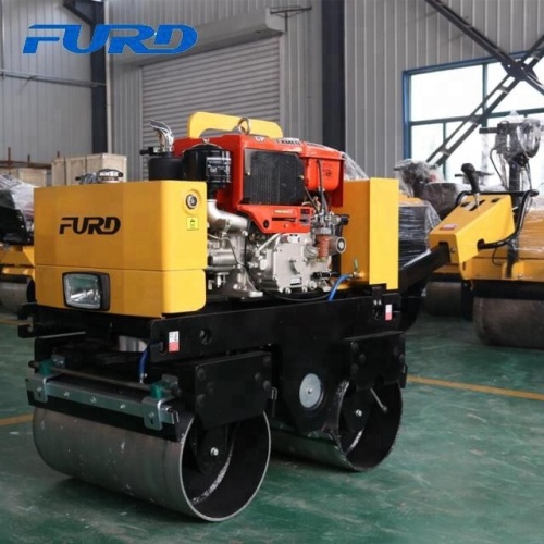 800kg Double Drum Hand Operated Road Roller (fyl-800cs), High Quality ...