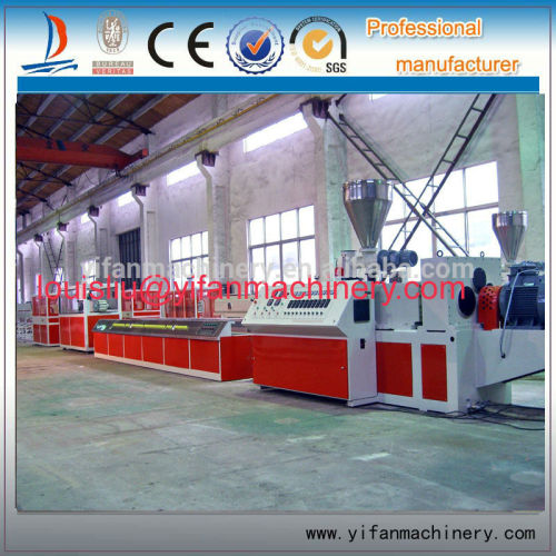 Pvc Plastic Shutter Profiles Production Line, High Quality Pvc Plastic ...