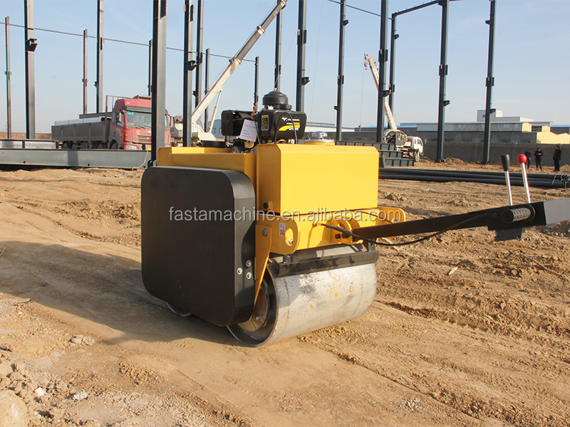 Sit On Vibratory Mini Road Roller Walk Behind Asphalt Road Roller, High ...