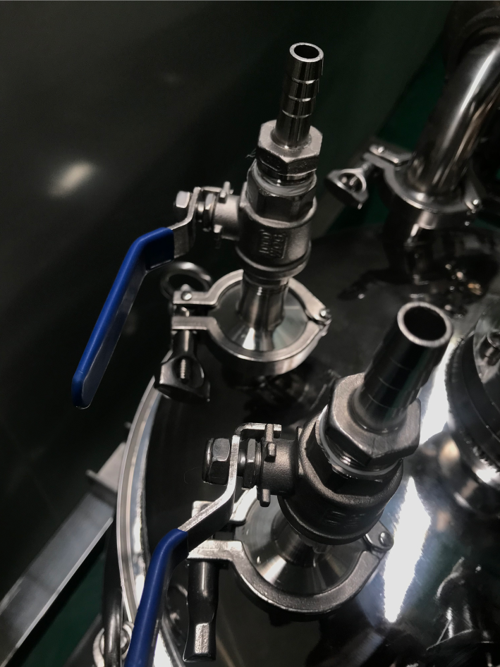 50l Jacketed Hydrogen Pressure Industrial Batch Plug Flow Cstr Reactor ...