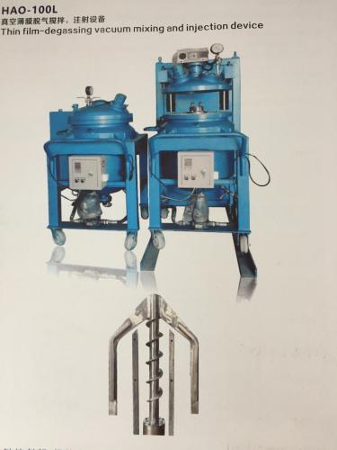 Thin Film-degassing Vacuum Mixing And Injection Device, High Quality ...