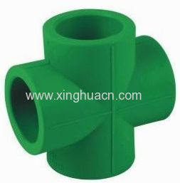 Ppr Pipe Plastic Cross For Water , High Quality Ppr Pipe Plastic Cross ...