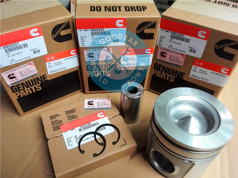 Dongfeng Cummins Isde Diesel Engine Piston 4955337, High Quality ...