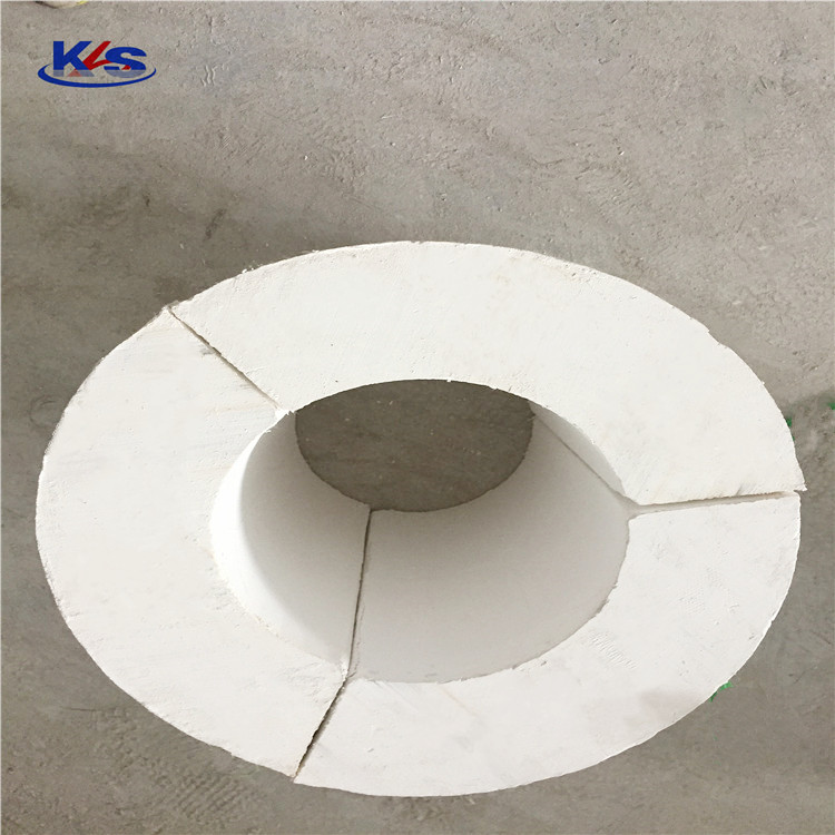 50mm Thermal Conductivity Calcium Silicate Pipe Sections, High Quality ...
