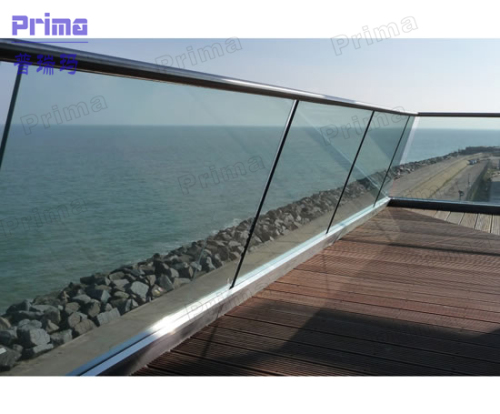 Aluminum U Channel Glass Balcony Raling, High Quality Aluminum U ...