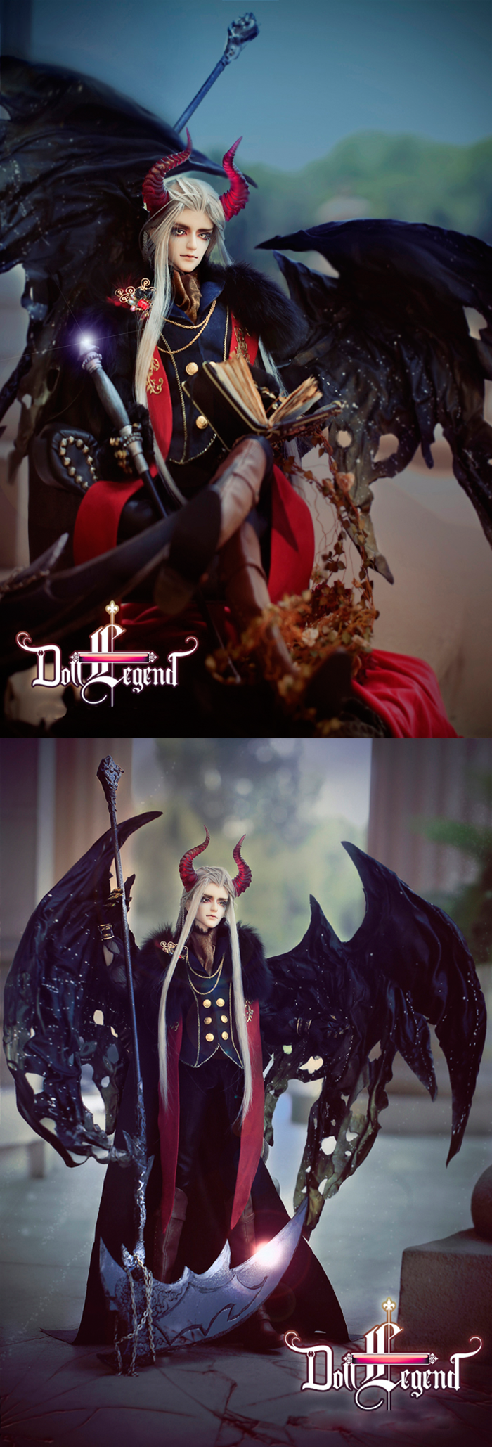 Bjd 70cm 아자젤 보이 볼 조인트 인형, Bossgoo.com의 고품질 Bjd 70cm 아자젤 보이 볼 조인트 인형