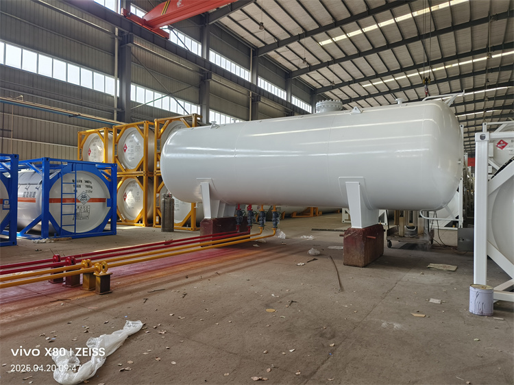 Structure and Working Principle of LPG Storage Tank