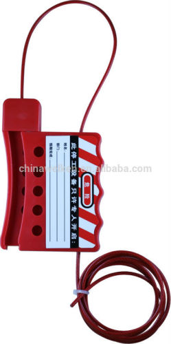 Oem Safety Lockout Tagout Insulation Cable Lock For Gate Valve, High ...