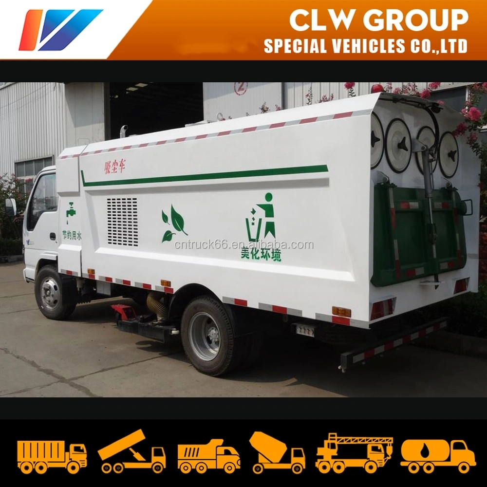 Japan I-suzu 3tons Garbage Multifunctional Vacuum Collector Sweeper 5m3 ...