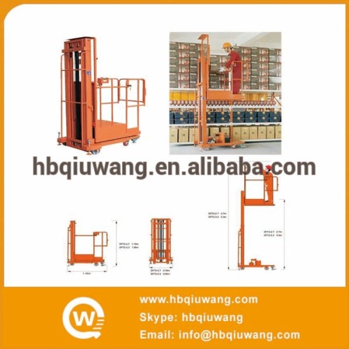 Semi-automatic Electric Aerial Order Picker, High Quality Semi ...
