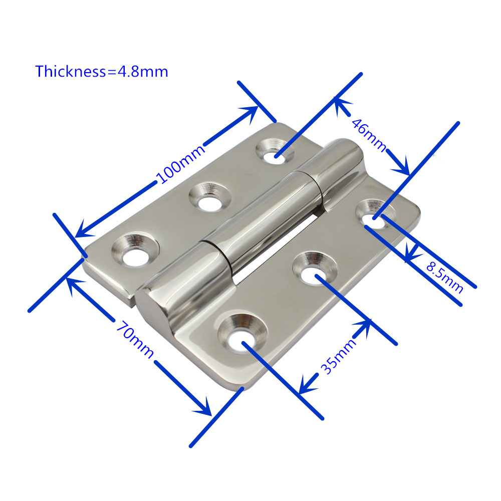 Marine Hardware Boat Seat Hinge 316 Stainless Steel Hinges Door, High ...