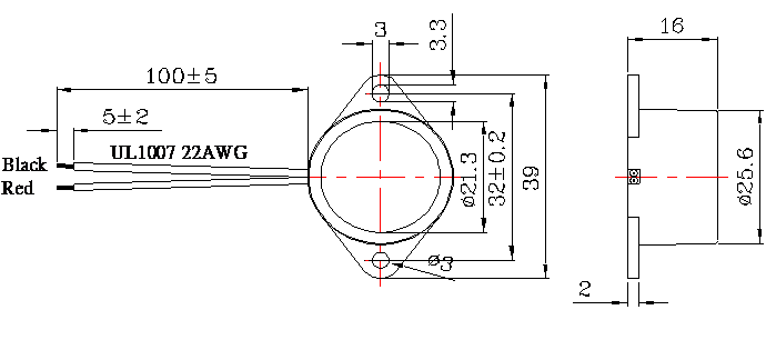 IP67 waterproof Piezo buzzer 26x16mm China Manufacturers Suppliers ...