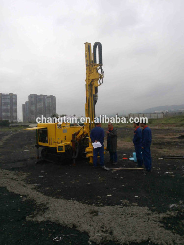 Micropiles Foundation Drilling Rig, Cyg-300 Multifuction Hyraulic ...