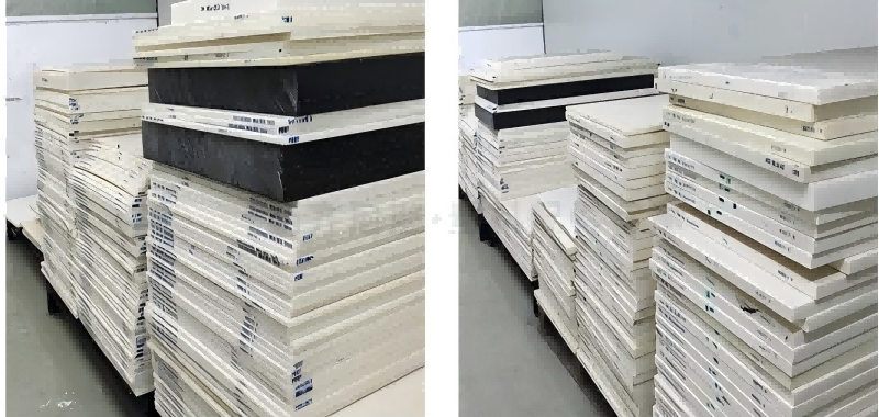 Is the surface of antistatic POM sheet easily worn or scratched?