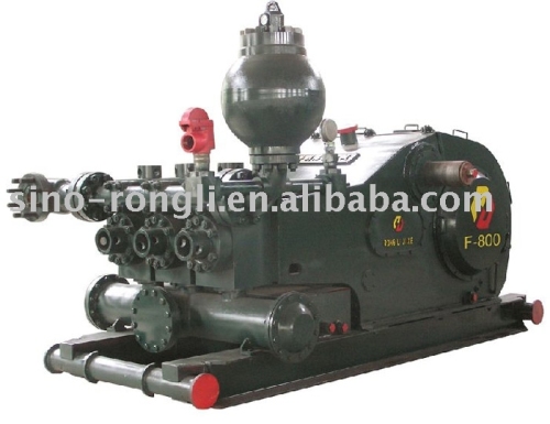 F-800 Triplex Single Acting Mud Pump, High Quality F-800 Triplex Single ...