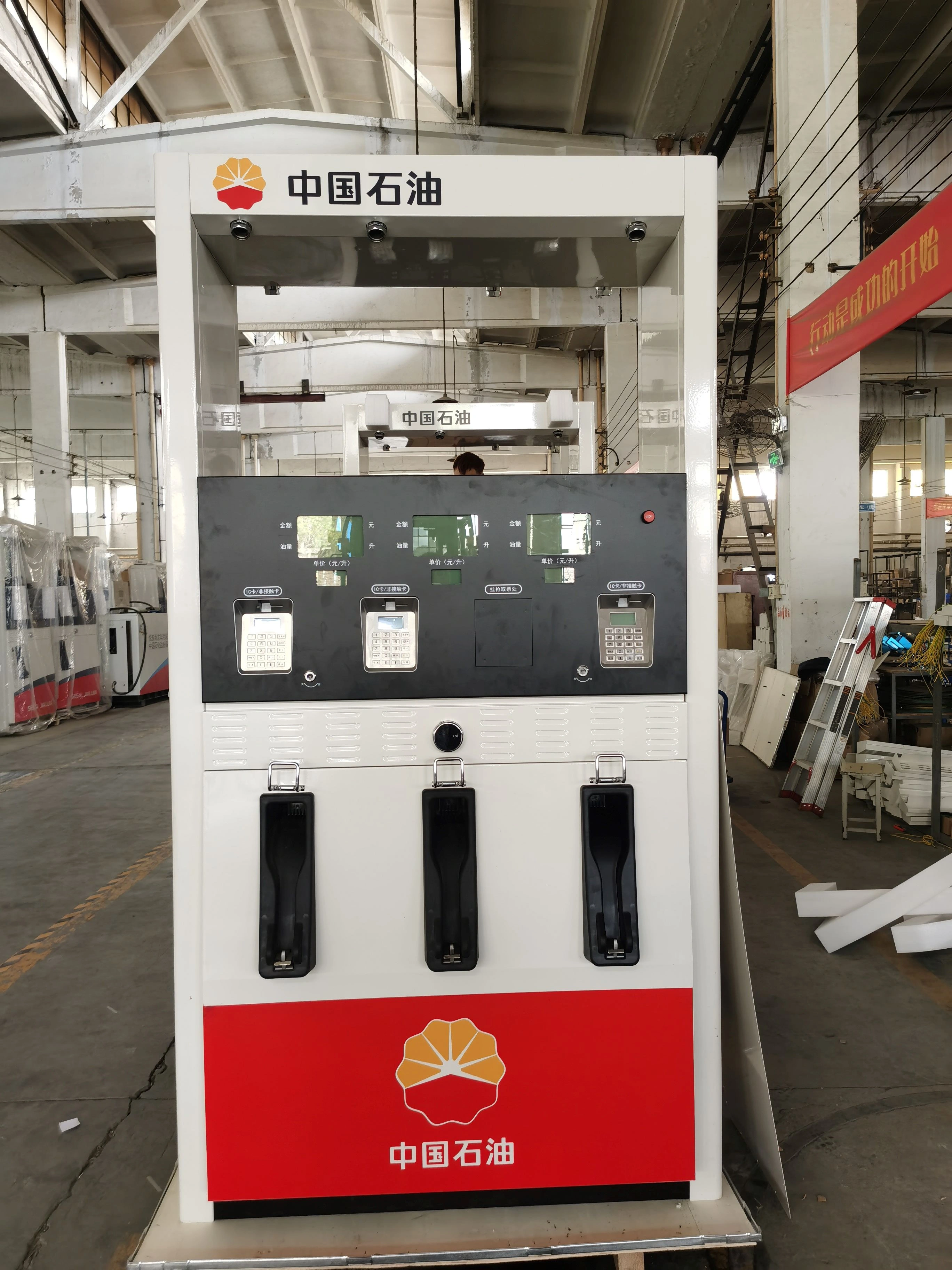 Wide-body Six Hoses Three Products Fuel Dispenser Good Value for Money