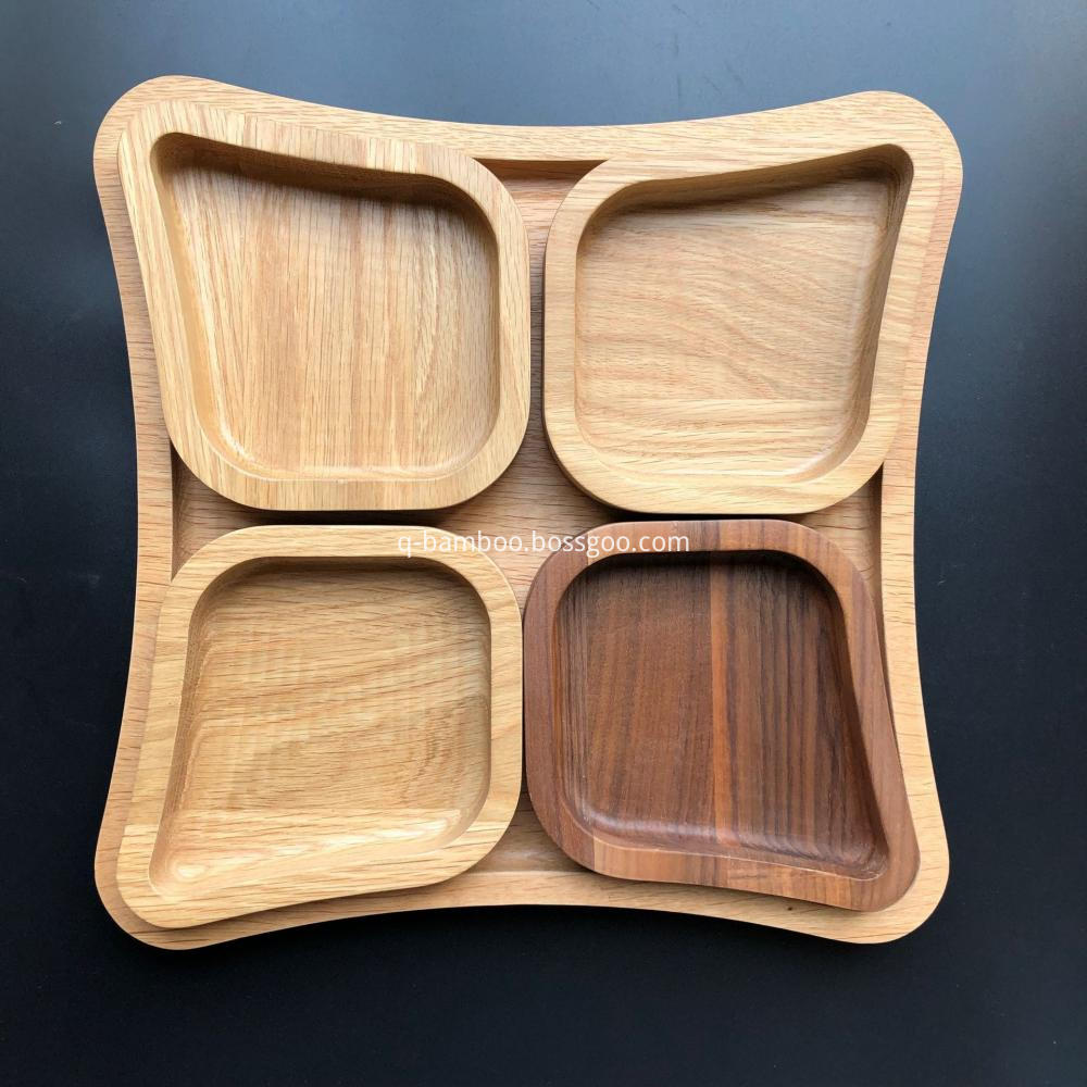 Separated Wooden Food Tray, High Quality Separated Wooden Food Tray on ...