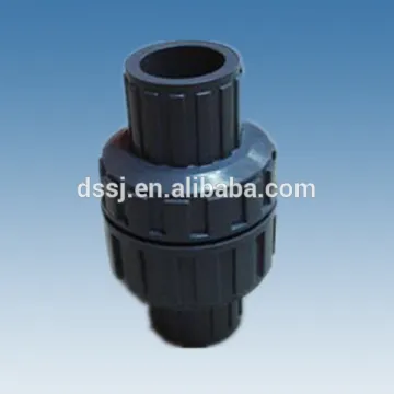 Pvc Double Union Check Valve/ Check Valve With Size Dn15 (1/2"), High ...