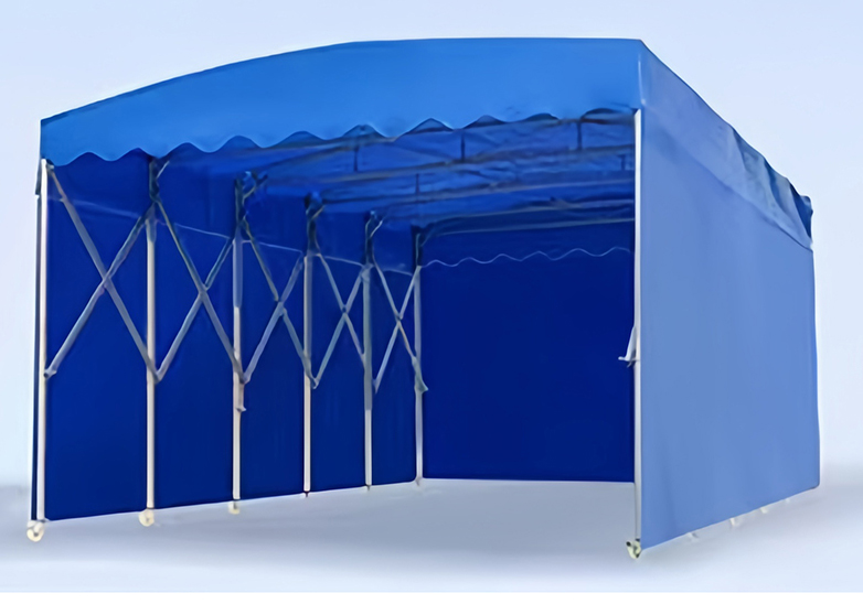 Push And Pull Folding Waterproof Car Wash Tent - Movable Parking Tent ...