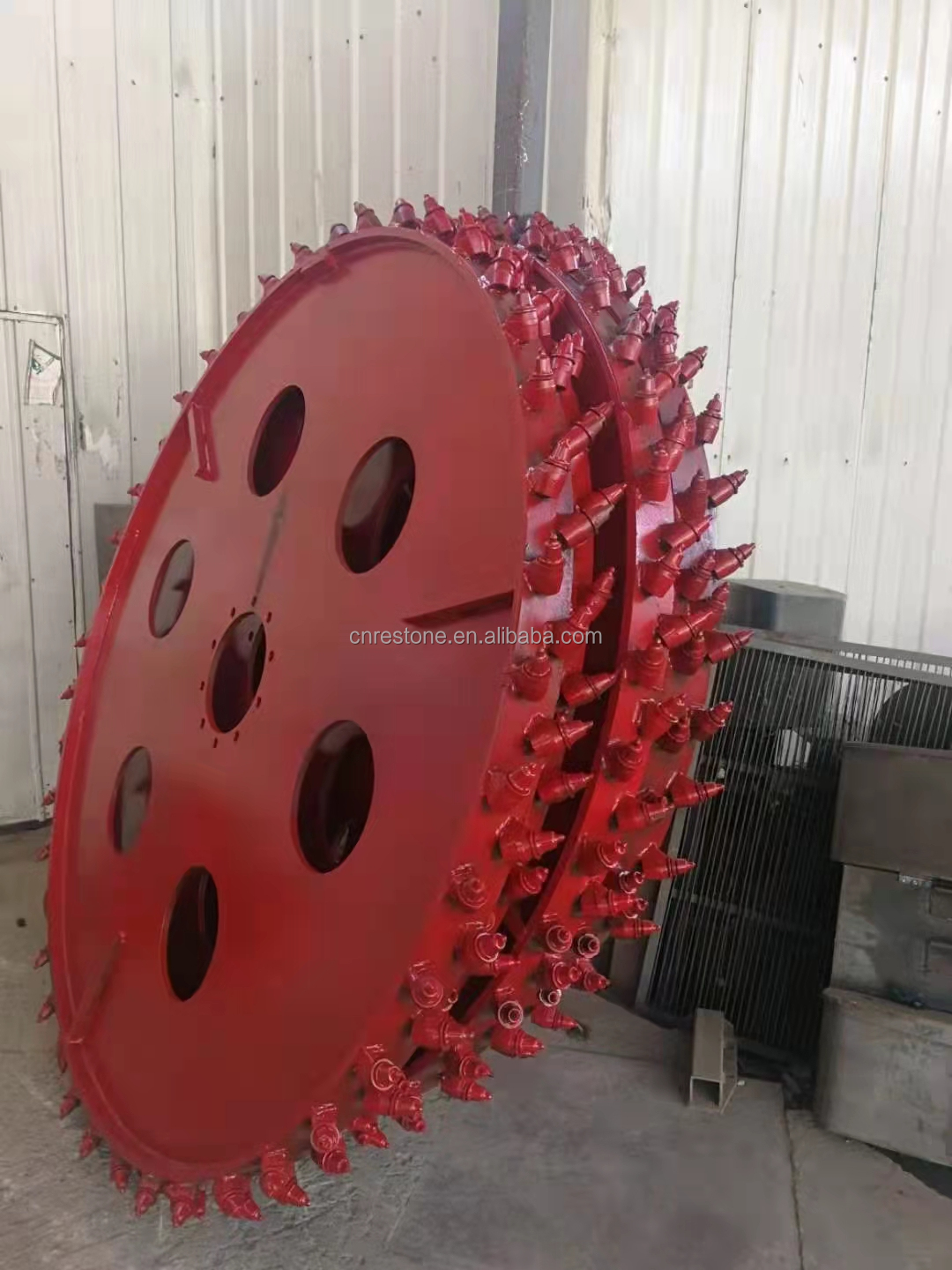 Wire And Cable Trencher: Mountable Rotary Disc Ditcher For Soil, High ...