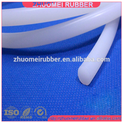 White Color Solid Silicone Rubber Cord, High Quality White Color Solid ...