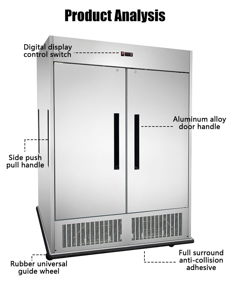 Double Door Banquet Refrigerated Truck - Heavy Duty Stainless Steel ...