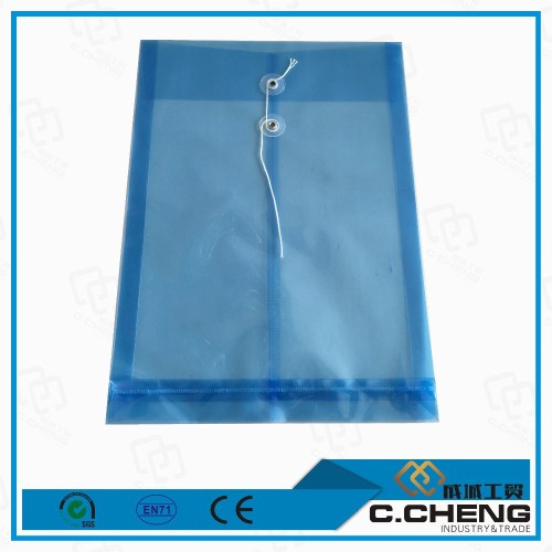 Transparent Soft String Tie Envelope Style Office Plastic Files, High ...