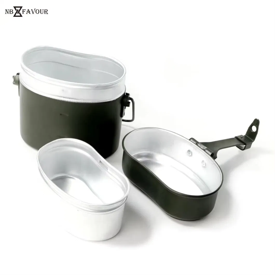 Original Nature Aluminum Mess And Griddle Kits Canteen Pot Patrol ...