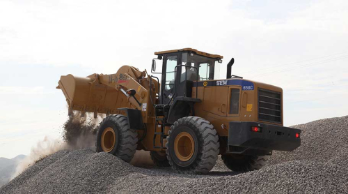 Front End Loader Sem 658c Wheel Loader, kualitas tinggi Front End ...