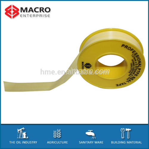 Yellow Color Jumbo Roll Ptfe Thread Seal Tape, High Quality Yellow ...