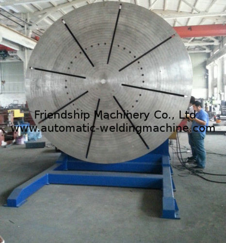 Rotary Pipe Welding Positioners , 1t / 2t Welding Turning Table, High ...