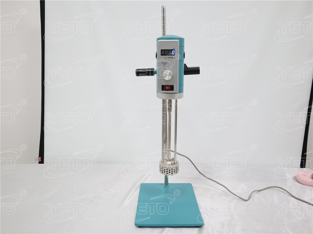 Lab High Shear Homogenizer Emulsifying Mixer For Small Batch Cosmetic ...