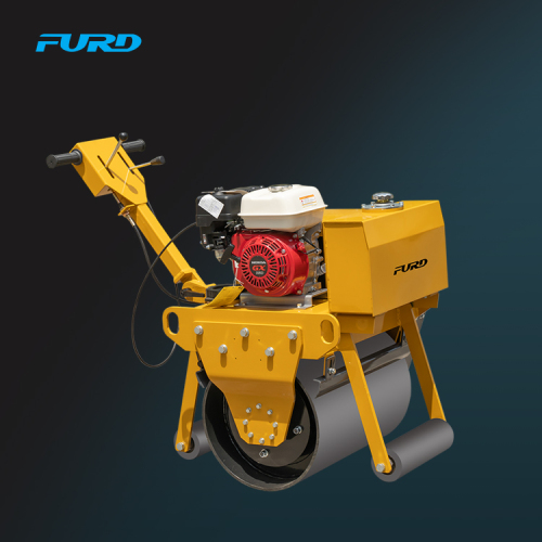 Mini 325kg Steel Drum Vibratory Compaction Road Roller For Sale, High ...