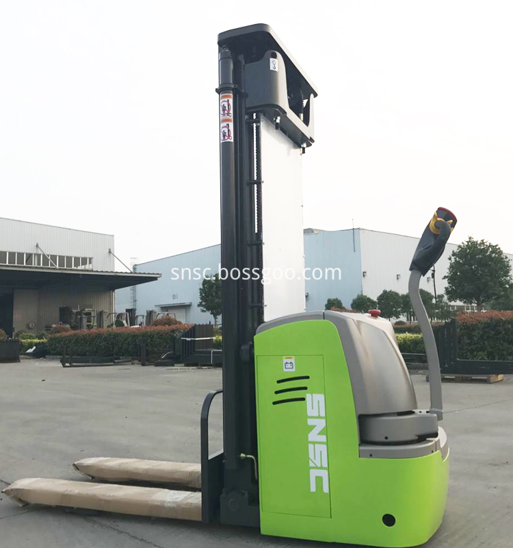 Walk-behind แบตเตอรี่ Stacker 1500kg คุณภาพสูง Walk-behind แบตเตอรี่ ...