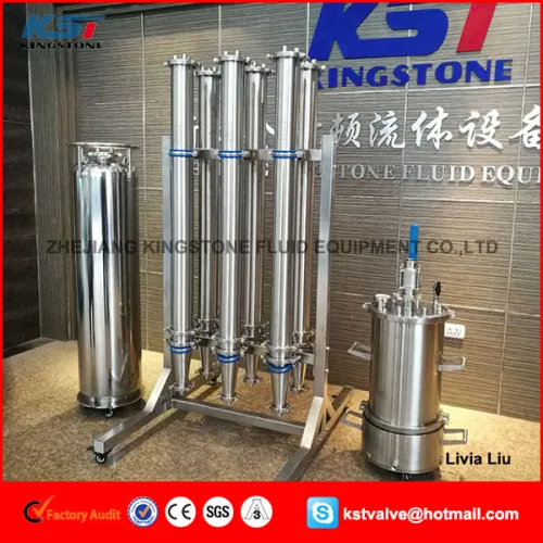 Custom 12" Round Bottom Jacketed Extractor Stainless Steel Solvent ...