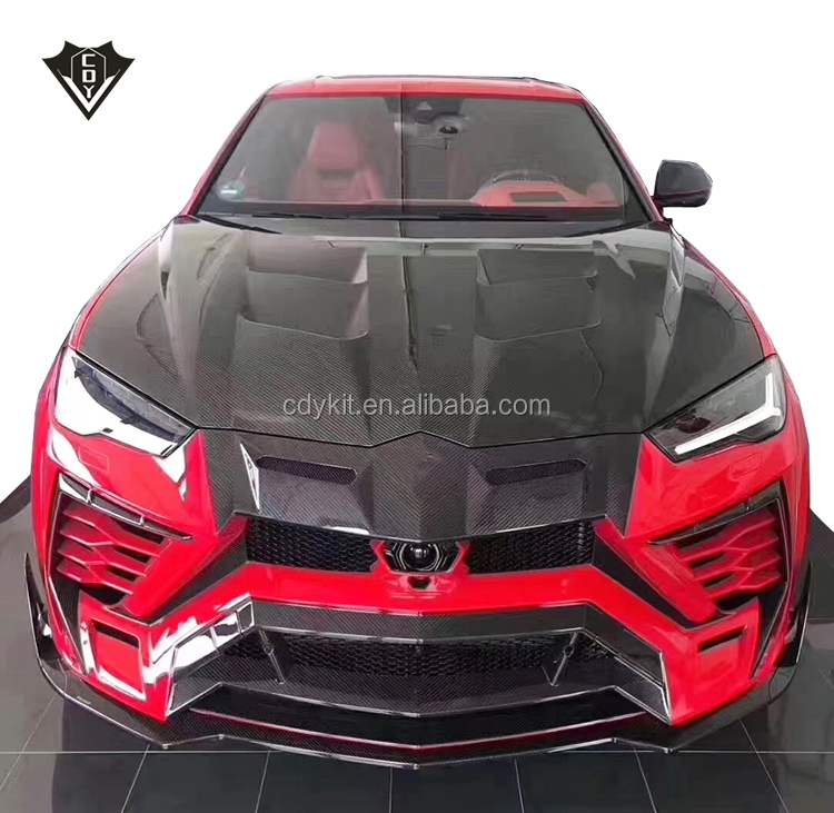 Wide Body Kit For Lamborghini Urus - Front And Rear Bumpers, High ...