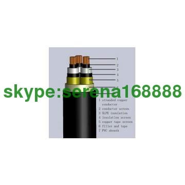 Medium Voltage Xlpe Electrical Cable(n2xsy-6/10kv、8.7/15kv、26/35k, High ...