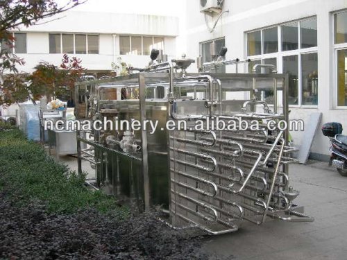 Tubular Pasteurized Milk Pasteurizing Machine High Quality Tubular Pasteurized Milk 