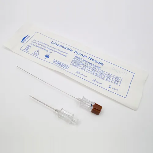 Disposable Sterile Pencil Point Spinal Needle 18g-27g, High Quality ...