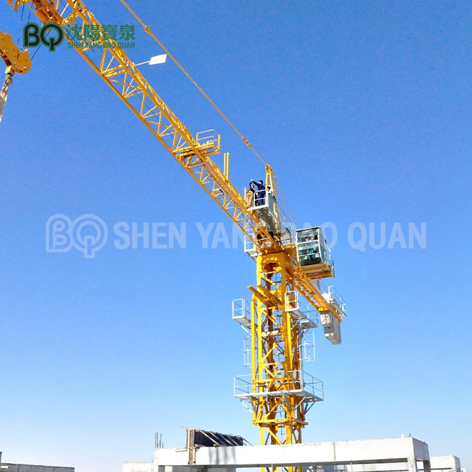 The Best Hammer Head Tower Crane GHT5013-5 Manufacturer from China