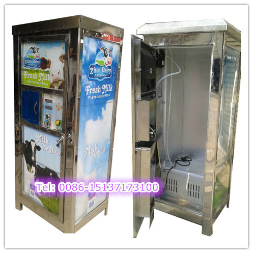 Stainless Steel Automatic Milk Vending Machine, High Quality Stainless ...