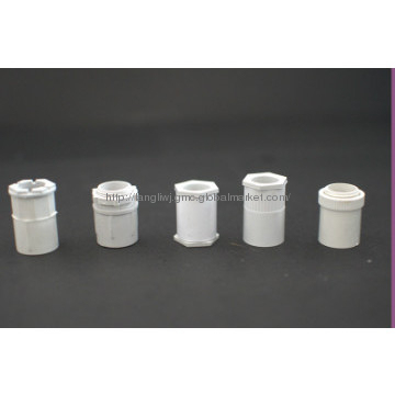 White Female Bush And Male Bush Pipe Fittings, Connector Bushing Clamp ...