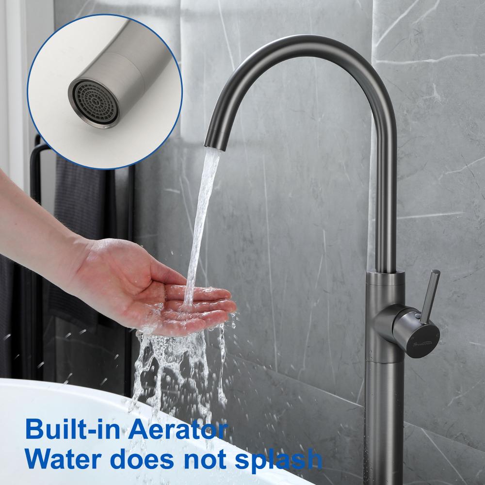 Shamanda Floor Mount Bathtub Faucet Freestanding, High Quality Shamanda ...