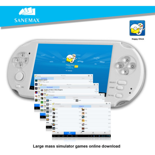 Sanemax Hottest 5inch Android Smart Game Pad, High Quality Sanemax ...