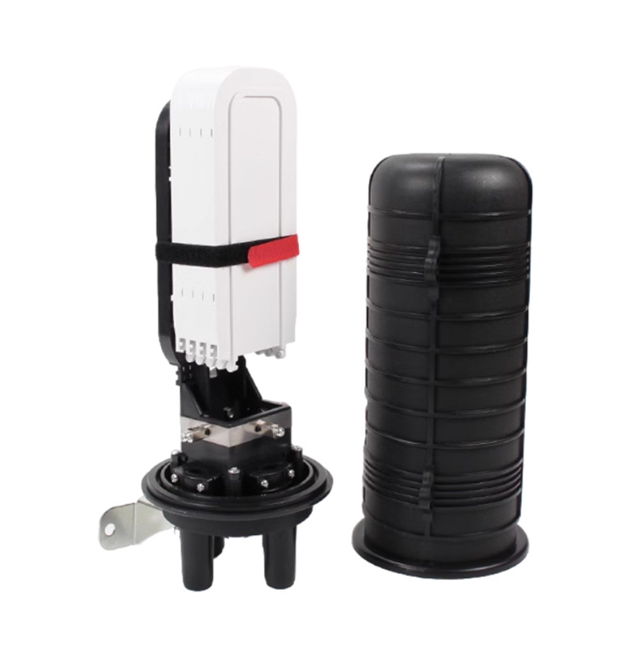 Ftth Aerial Duct Vertical Fiber Optic Box - Waterproof Outdoor Splice ...